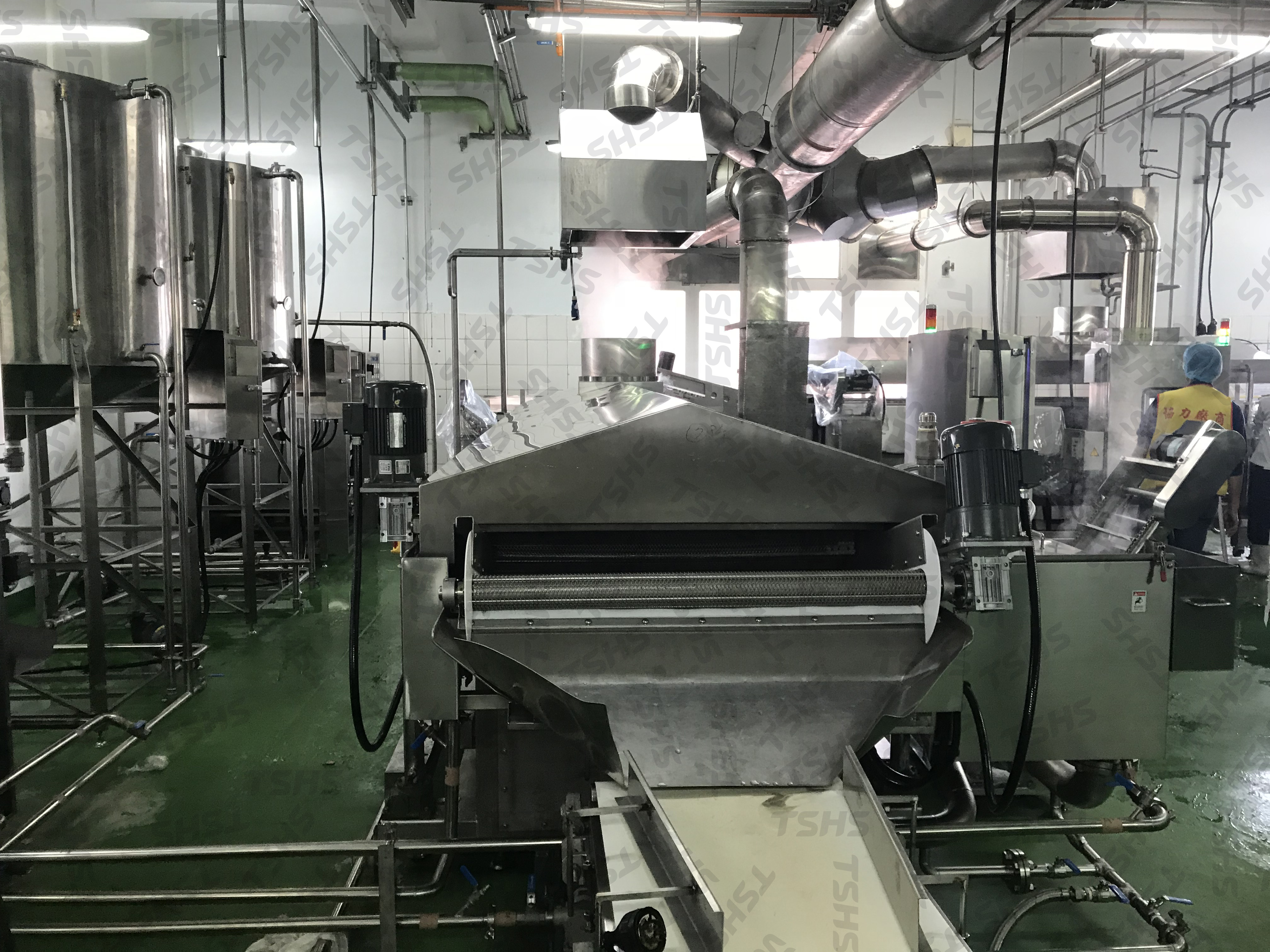 Taiwan - Frird Tofu Production Line | Processing Machinery & Turnkey ...